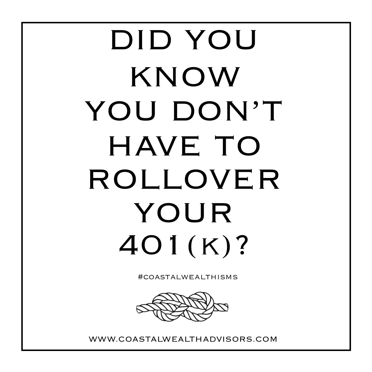 401k Rollover Rules Johns Financial Advisor
